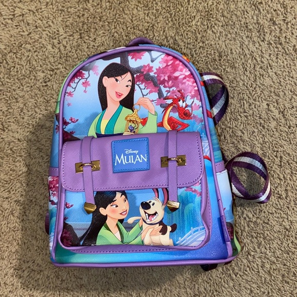Disney | Bags | Disney Mulan Backpack Purse | Poshmark